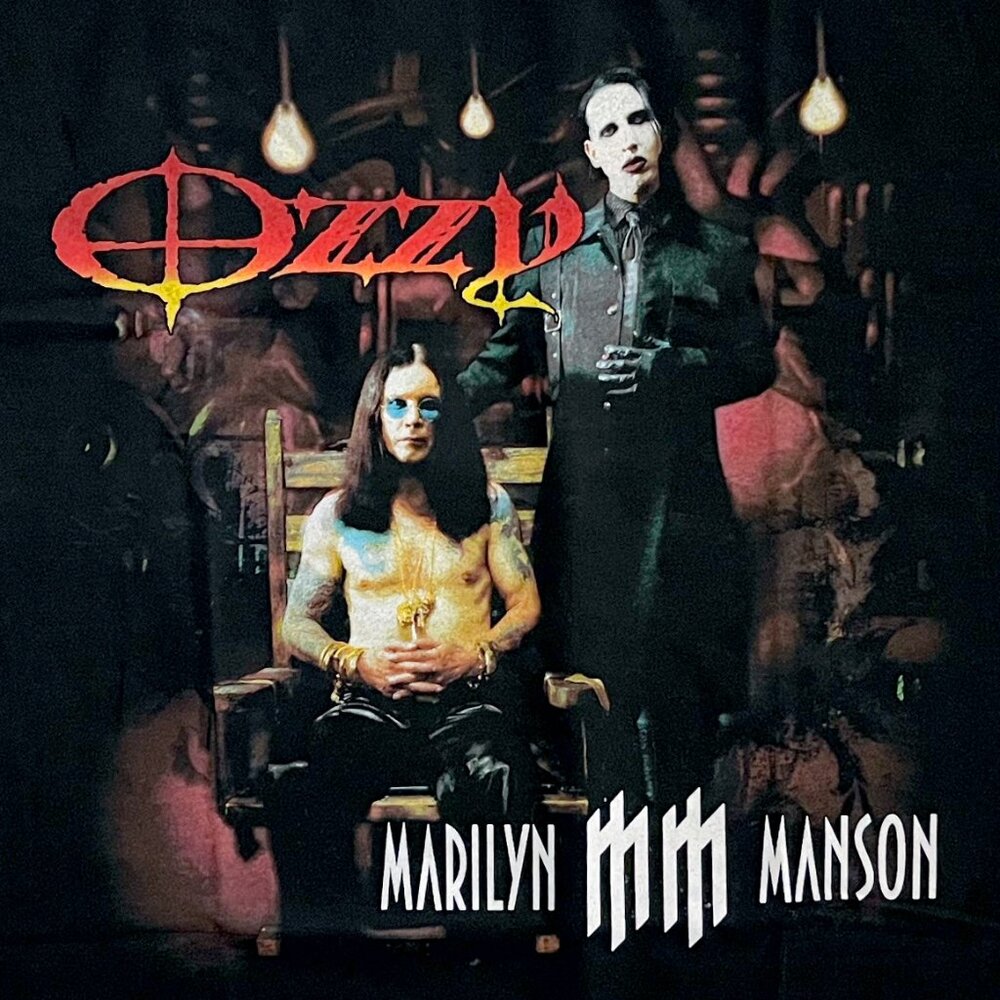 Vintage Ozzy Osbourne - Marilyn Manson - Ozzfest 2003 - Gem
